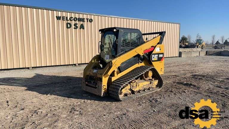 2019 Cat 289 Track Skid Loader, - Don Smock Auction Company