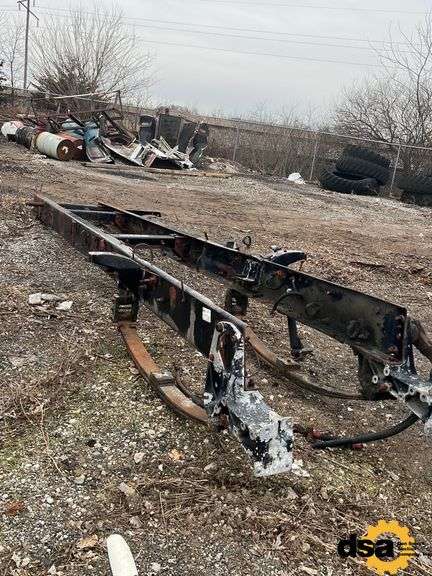 Steel Truck Tractor Frame - Don Smock Auction Company