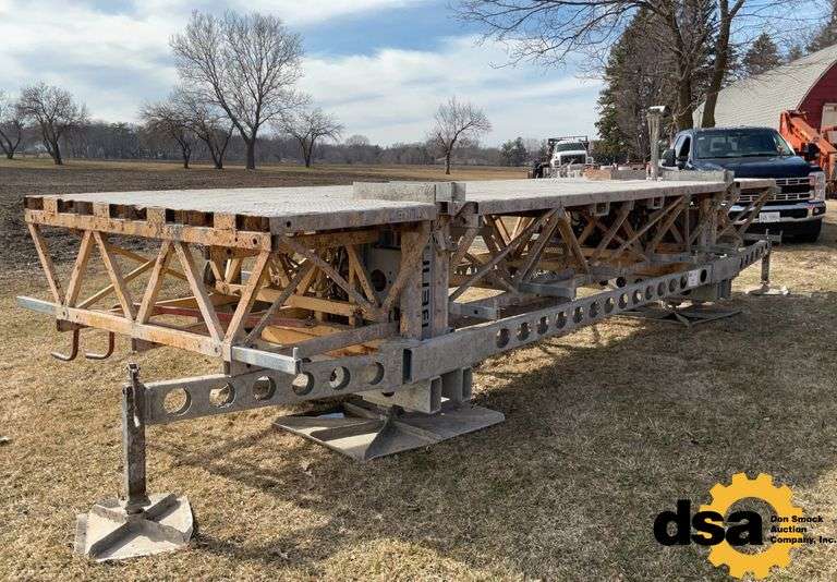 Bennu Hydraulic Self Raising Scaffolding , 24' X7'6" Hydraulic Power ...