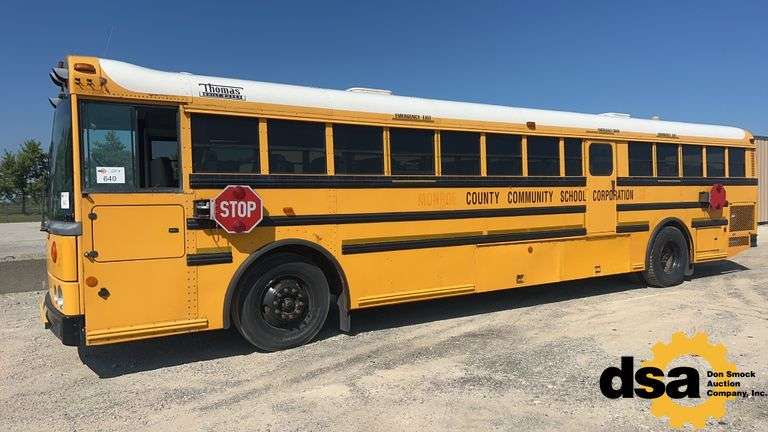 2005 Thomas Built School Bus, - Don Smock Auction Company