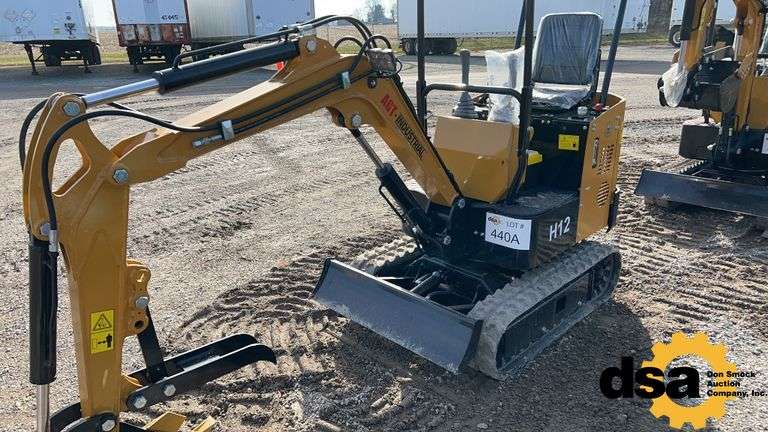 2023 AGT International H12 Mini Excavator, - Don Smock Auction Company