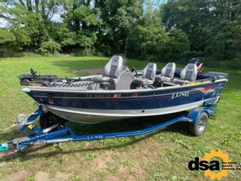 2005 Lund 1600 Explorer SS Fishing Boat, - Don Smock Auction Company
