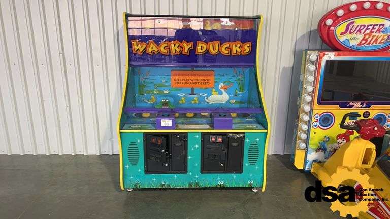 Wacky Ducks Arcade Game - Don Smock Auction Company