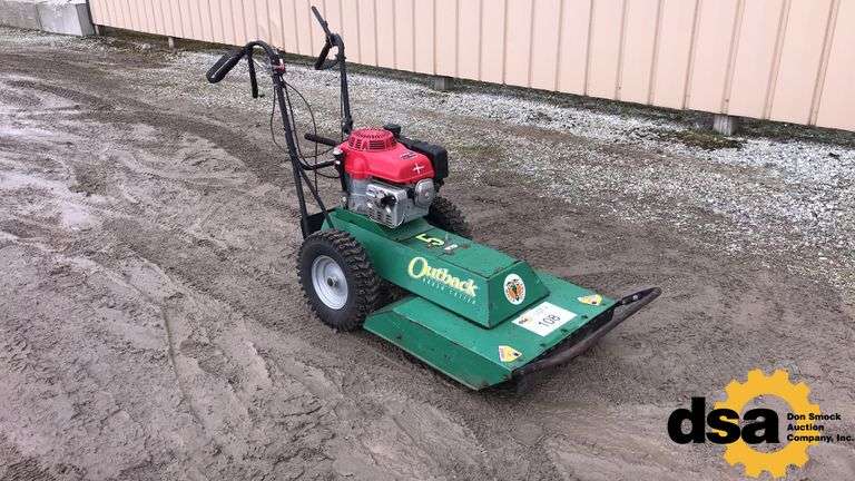 Outback BC2403H Brush Cutter Walk Behind Mower, - Don Smock Auction Company