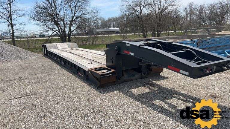 2003 Super DT35T292 Lowboy Trailer, - Don Smock Auction Company