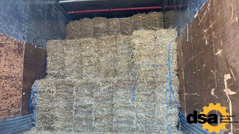 Baled Straw, Approximately 350 Bales - Don Smock Auction Company