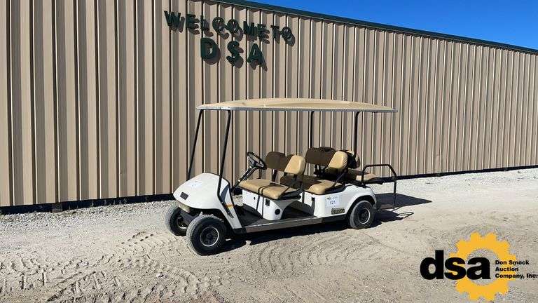 EZ-GO Shuttle Golf Cart, - Don Smock Auction Company