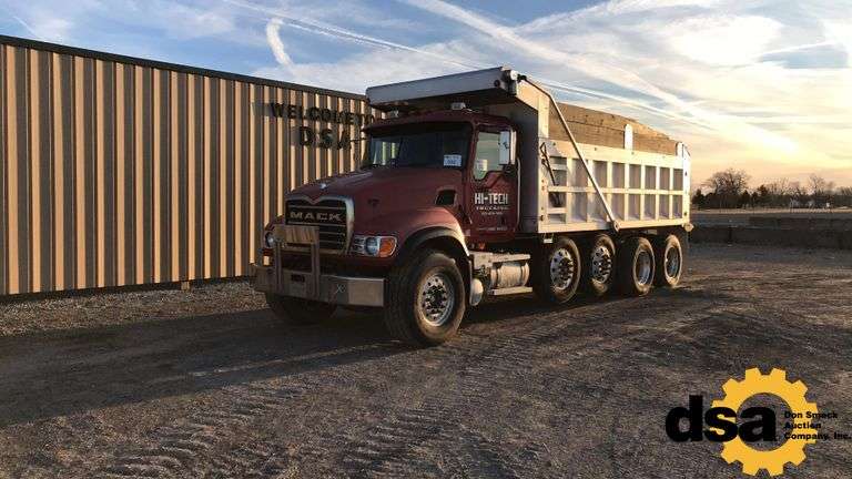 2007 Mack Quad Axle Dump Truck, - Don Smock Auction Company