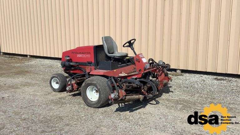 Toro Reel Master 5500-D Turf Mower, - Don Smock Auction Company