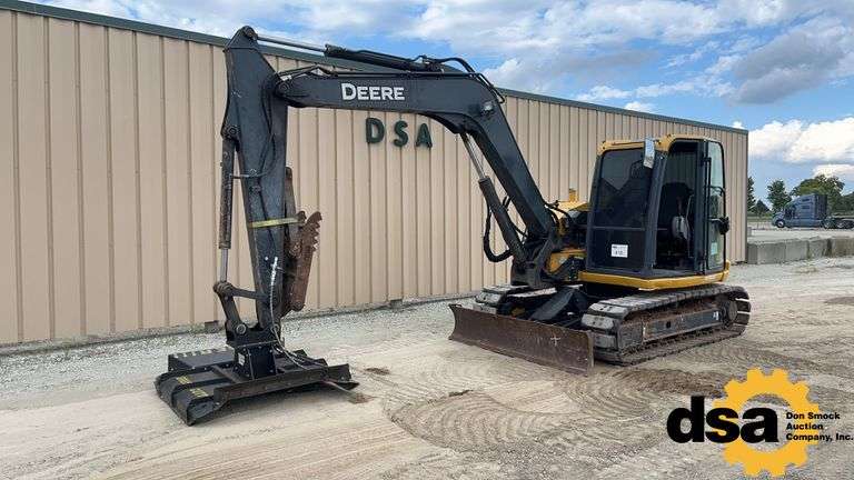 2020 John Deere 85G Mini Excavator, - Don Smock Auction Company