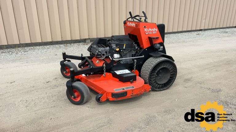 2020 Kubota SZ26-61 Stand On Zero Turn Mower, - Don Smock Auction Company