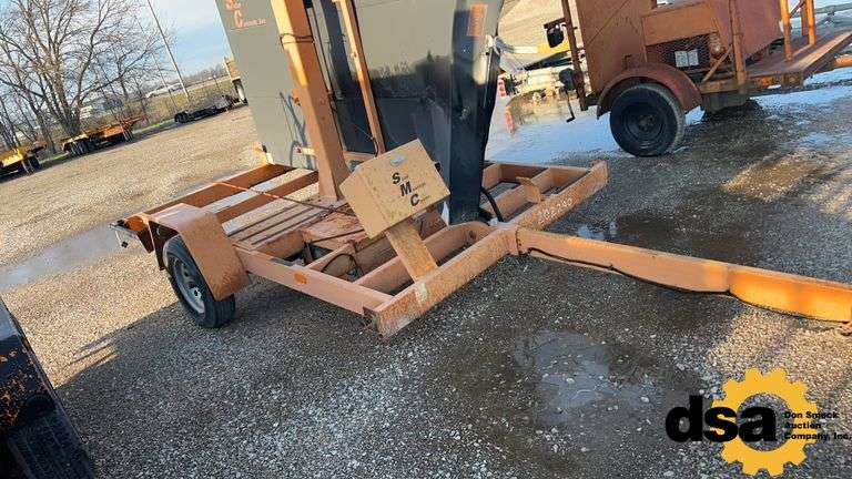 2014 PCS Message Board Trailer Mounted, - Don Smock Auction Company