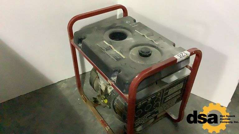 Generac SVP-5,000 Watt Gas Electric Generator, - Don Smock Auction Company