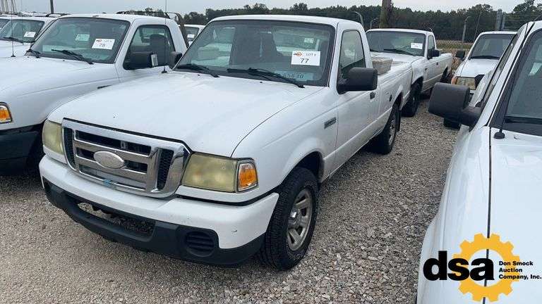 2008 Ford Ranger Pickup Truck, - Don Smock Auction Company