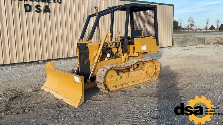 Case D450 Crawler Tractor, - Don Smock Auction Company