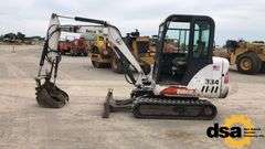 Bobcat 334D Mini Excavator, - Don Smock Auction Company