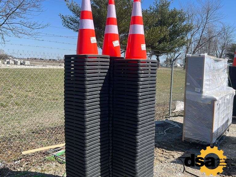 (42) Safety Cones - Don Smock Auction Company