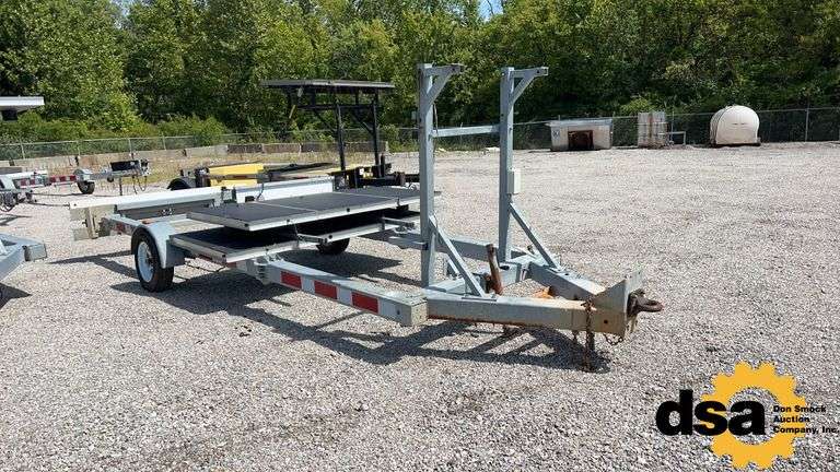 2014 Gregory Ttma-100 Trailer Mounted Attenuator, - Don Smock Auction ...
