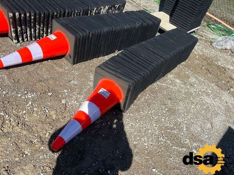 (42) safety Cones - Don Smock Auction Company