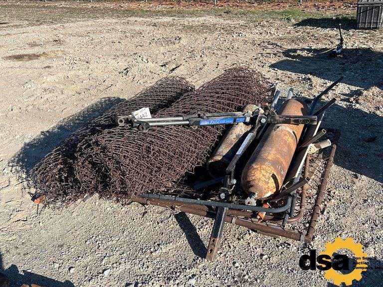 Assorted Metal Fence, Pipe, Propane Tank - Don Smock Auction Company