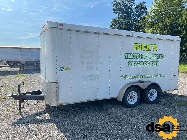 2005 Interstate Cargo 16' Enclosed Trailer - Don Smock Auction Company