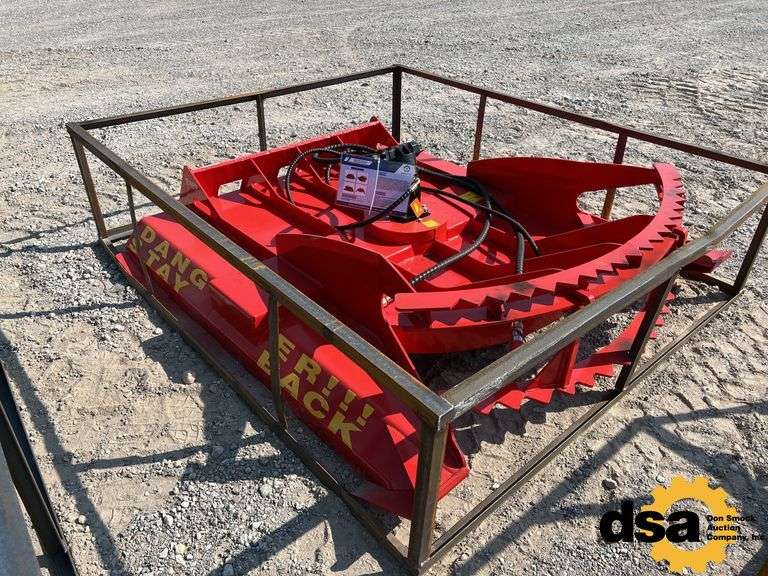 Unused AGT Skid Loader Heavy Duty Brush Cutter - Don Smock Auction Company