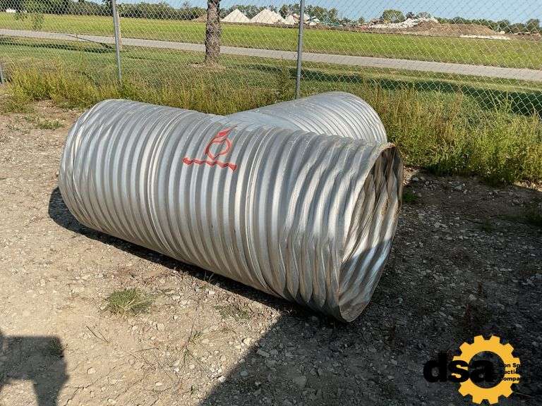 36" Corrugated Metal T Joint Pipe - Don Smock Auction Company