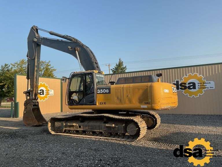 John Deere 350G Excavator - Don Smock Auction Company