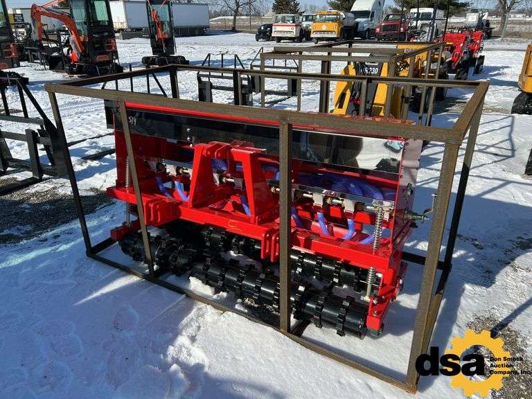 Unused AGT STSD10 3 Point Skid Loader Over Seeder - Don Smock Auction ...