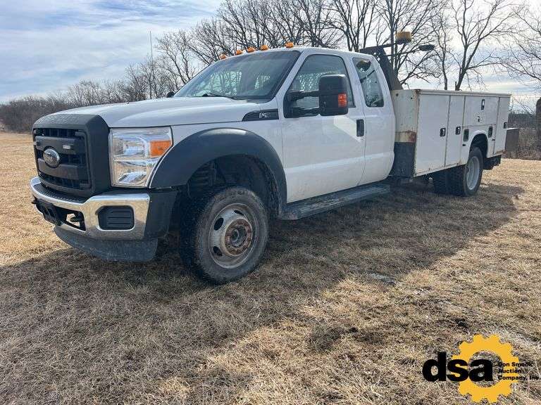 2015 Ford F550 Super Duty Utility Truck - Don Smock Auction Company