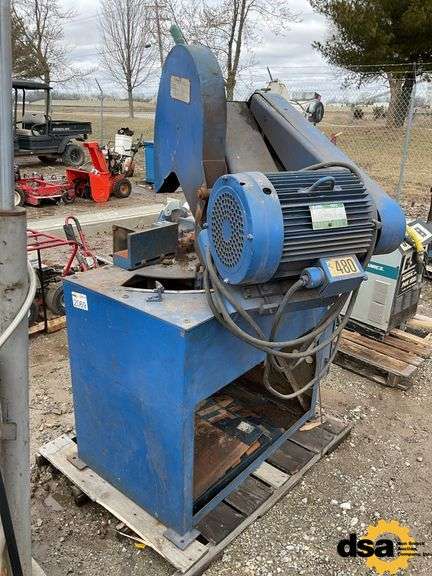 Collins 480 Volt Chop Saw - Don Smock Auction Company