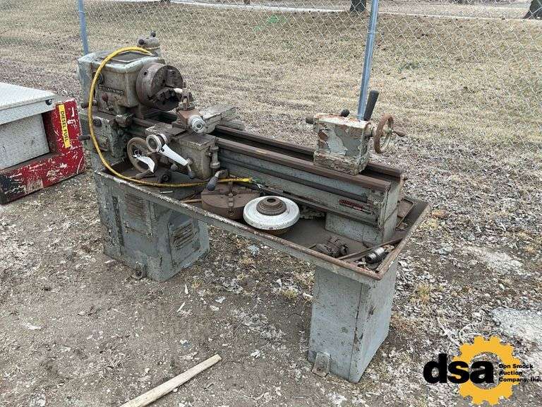 Clausing 5914 Electric Lathe - Don Smock Auction Company