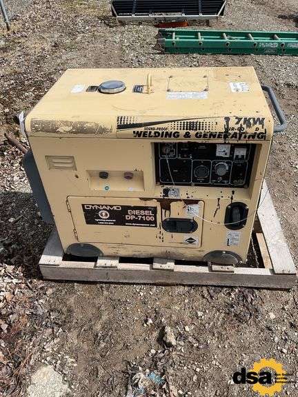 Dynamo DP-7100 Diesel Welder Generator - Don Smock Auction Company