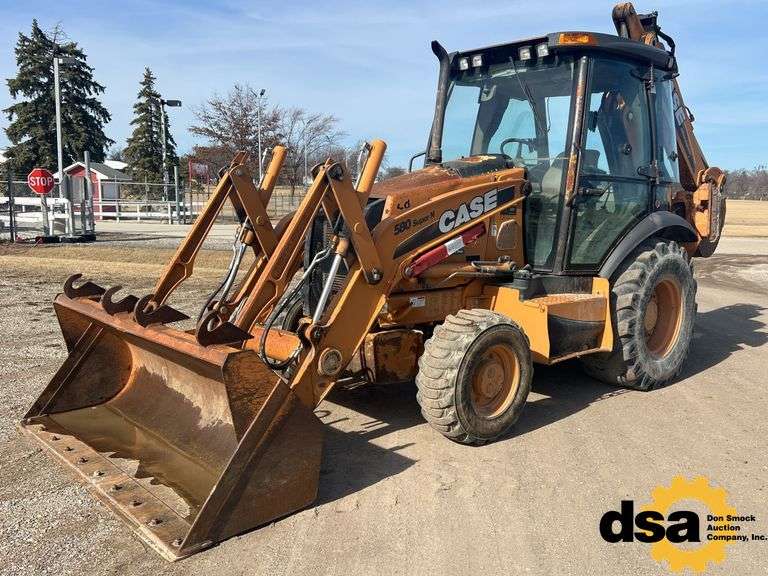 Case 580 Super N Loader Backhoe - Don Smock Auction Company