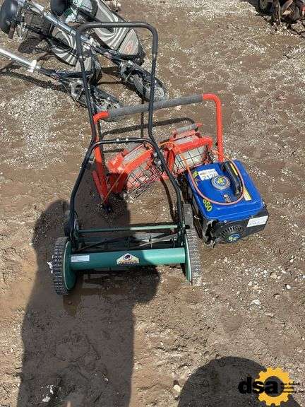 Wen Power 850 Generator, Push Reel Mower, Power Light Set - Don Smock ...