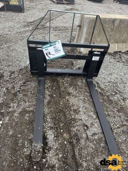 Unused 48” Skid Loader Forks - Don Smock Auction Company