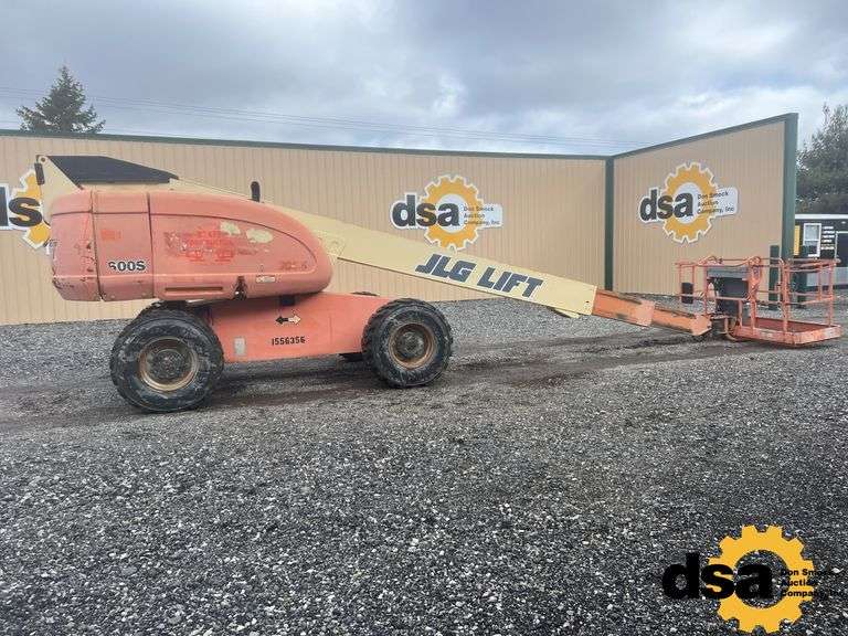 JLG 600S Telescopic Boom Lift 2000 - Don Smock Auction Company