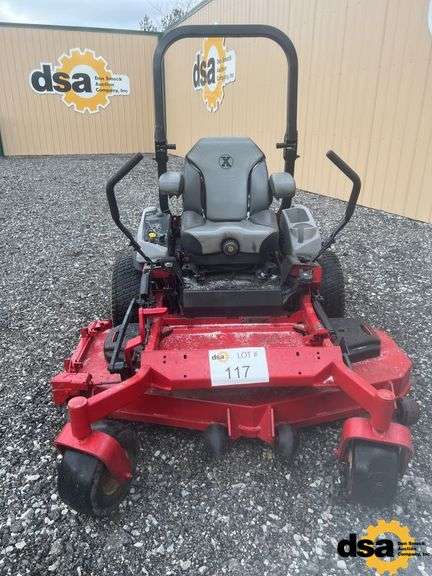 Ex Mark 60" Ride On Zero Turn Mower - Don Smock Auction Company