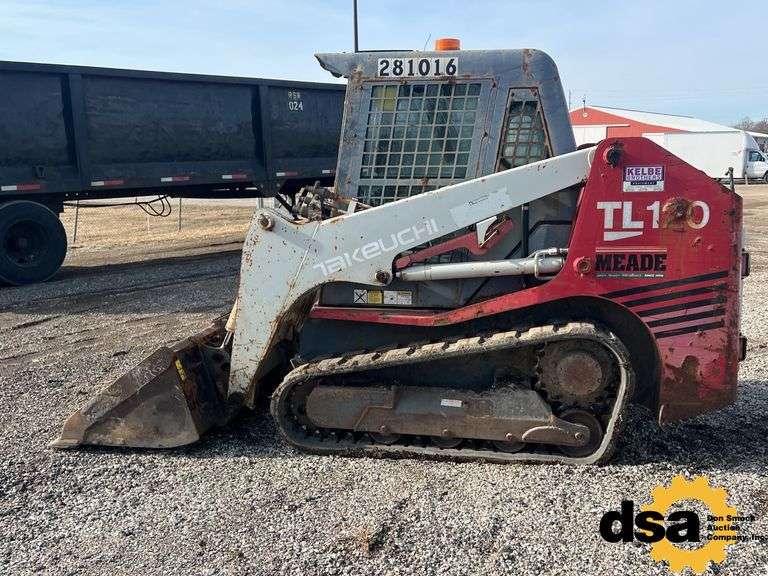 Takeuchi TL120 Track Skid Loader - Don Smock Auction Company