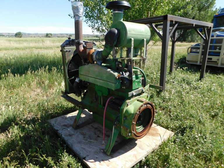 Rebuilt 466 John Deere Engine - Smith Sales Co. Auctioneers