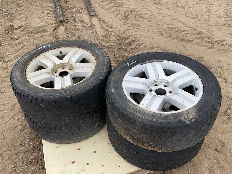 6 Lug Chevy 20 Inch Wheels and Tires - Smith Sales Co. Auctioneers