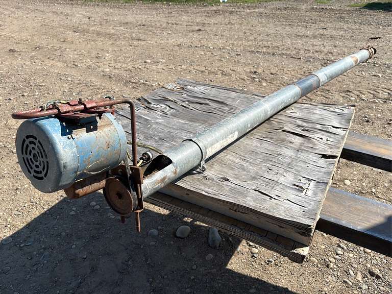 4 Inch Pencil Auger with Electric Motor - Smith Sales Co. Auctioneers