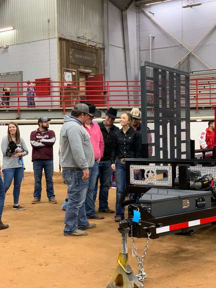 Glen Rose FFA 20ft Hybrid Utility Trailer - StockShowAuctions.com