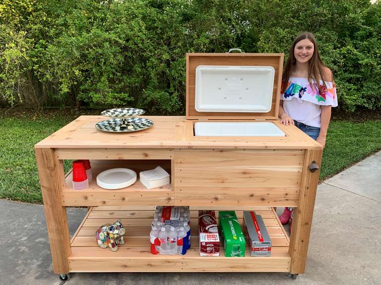 Audrey Blaine Brunnemann Borderline 4-H Outdoor Entertainment Cart ...