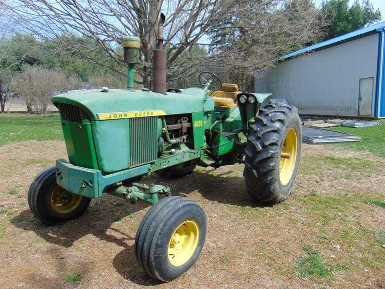 1967 John Deere 4020 Gas Tractor - Bright Star Real Estate Services