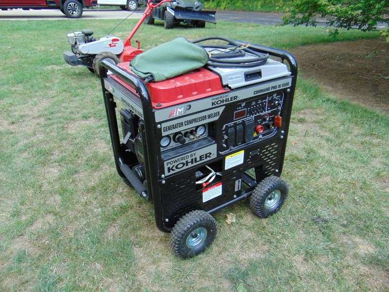 AMP Command Pro III 9500 Air Compressor/Welder/Generator - Bright Star ...