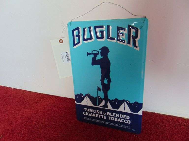 Bugler Tobacco Sign - Bright Star Real Estate Services