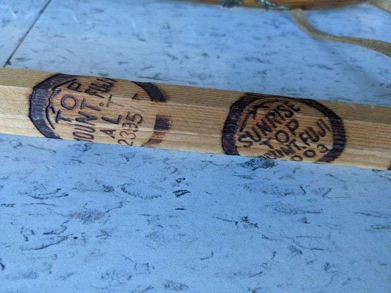 Lot of 2 European/Asian Travel Adorned Walking Sticks - South Auction