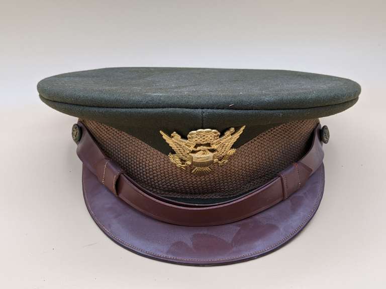 Vintage US Army Officers Hat by Saco - South Auction