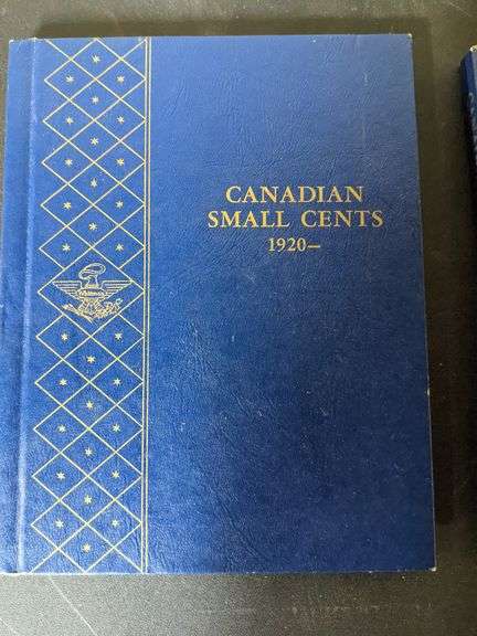 Canadian Cent and Nickel Collections in Albums - South Auction